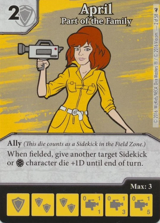April - Part of the Family (TMNT) | CardGuide Wiki | Fandom