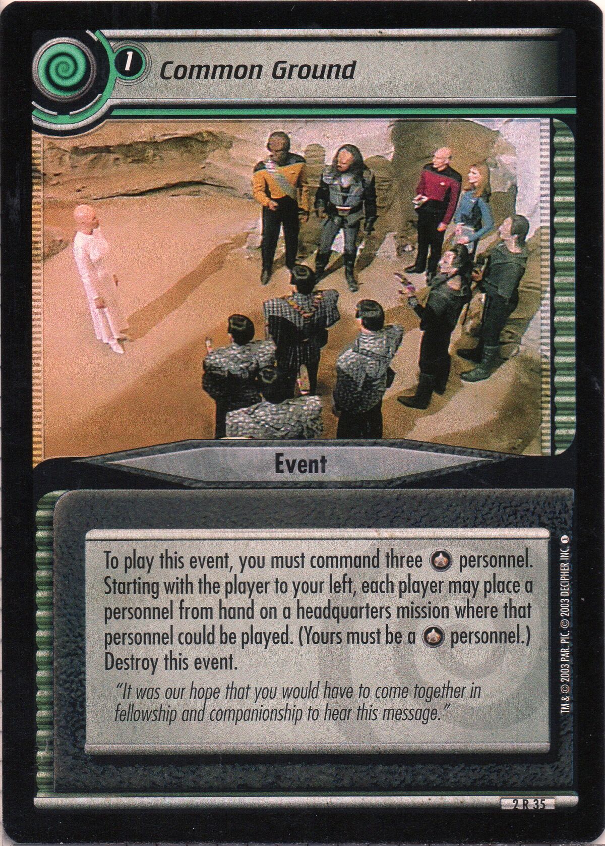 Common Ground Ene Cardguide Wiki Fandom