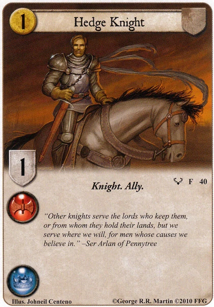 Hedge Knight (KotSt) | CardGuide Wiki | Fandom