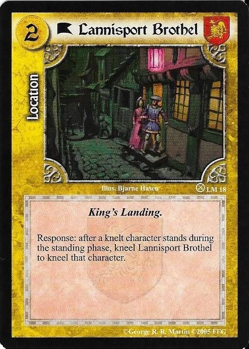 Lannisport Brothel (VPS) | CardGuide Wiki | Fandom
