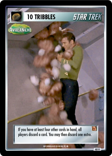 Avalanche (Tribbles CCG) | CardGuide Wiki | Fandom