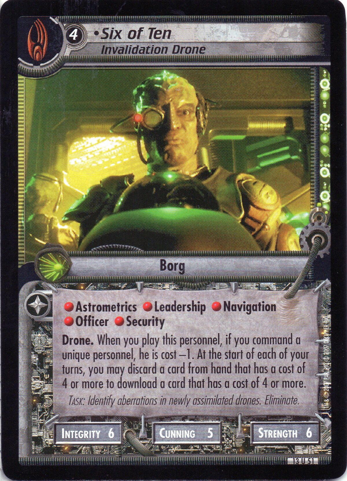 Six Of Ten Invalidation Drone Iamd Cardguide Wiki Fandom