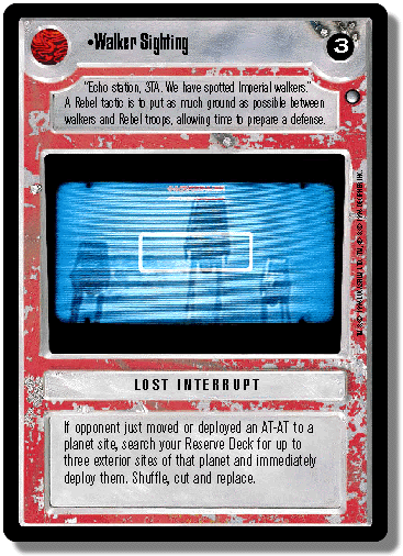 Walker Sighting Hoth Cardguide Wiki Fandom