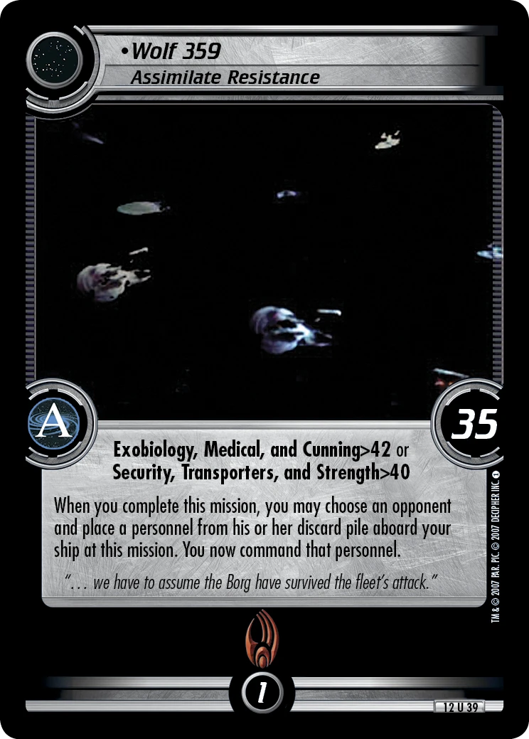 Wolf 359 | CardGuide Wiki | Fandom