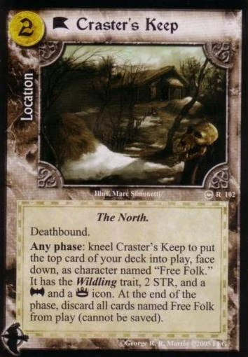 Craster's Keep (ASoT) | CardGuide Wiki | Fandom