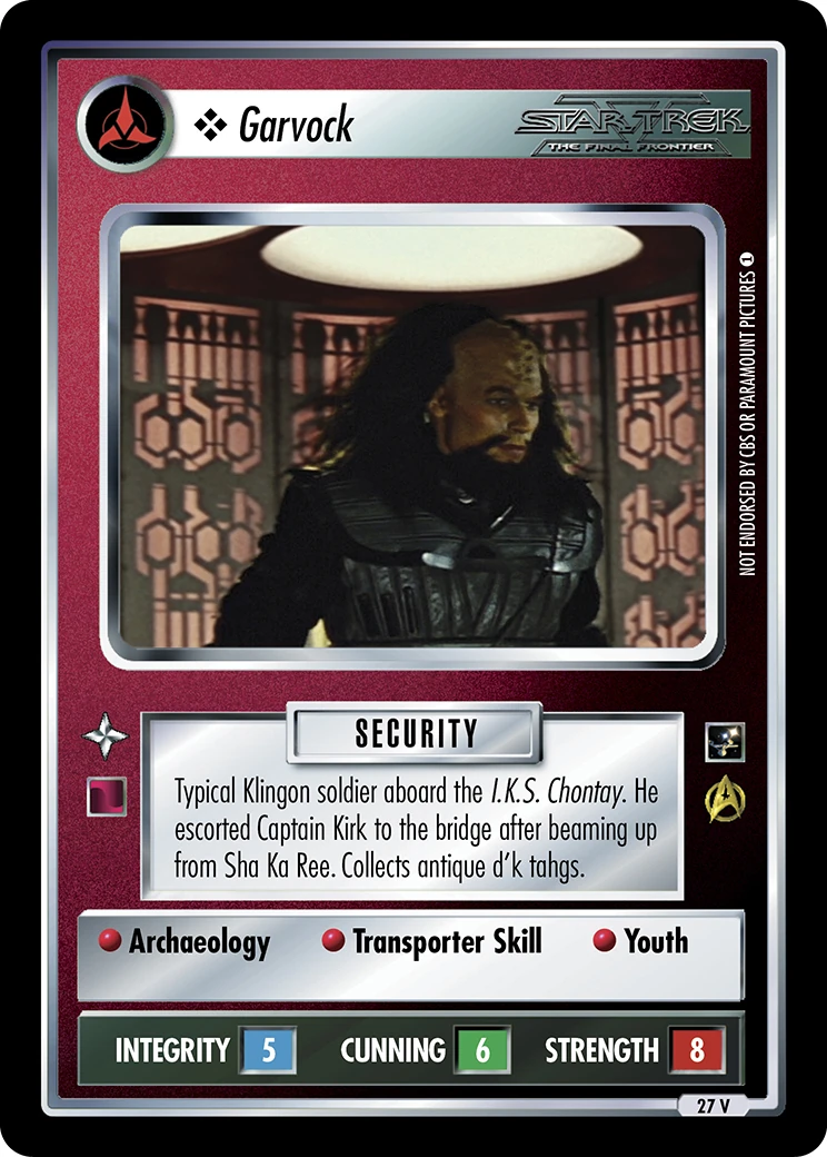 Garvock (SSttR) | CardGuide Wiki | Fandom