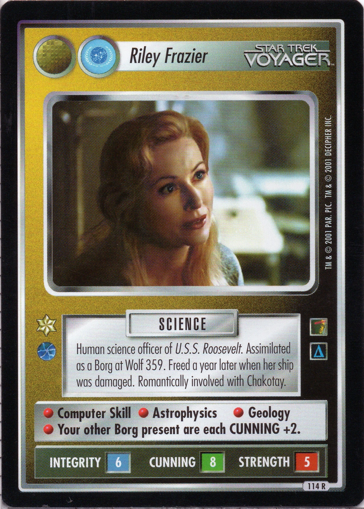 Riley Frazier (TB) | CardGuide Wiki | Fandom