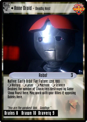 Anne Droid - Deadly Host (T9D) | CardGuide Wiki | Fandom