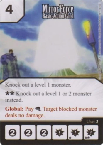 Mirror Force - Basic Action Card (YGO) | CardGuide Wiki | Fandom