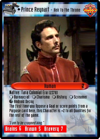 Prince Reynart - Heir to the Throne (AW) | CardGuide Wiki | Fandom