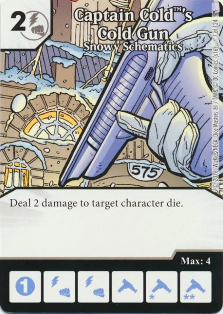 Captain Cold's Cold Gun - Snowy Schematics (GA&TF) | CardGuide Wiki ...