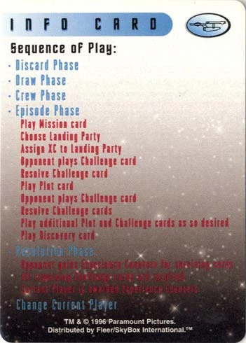 Info Card (ST) | CardGuide Wiki | Fandom