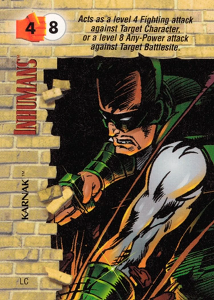 Inhumans - Karnak (MNOP) | CardGuide Wiki | Fandom