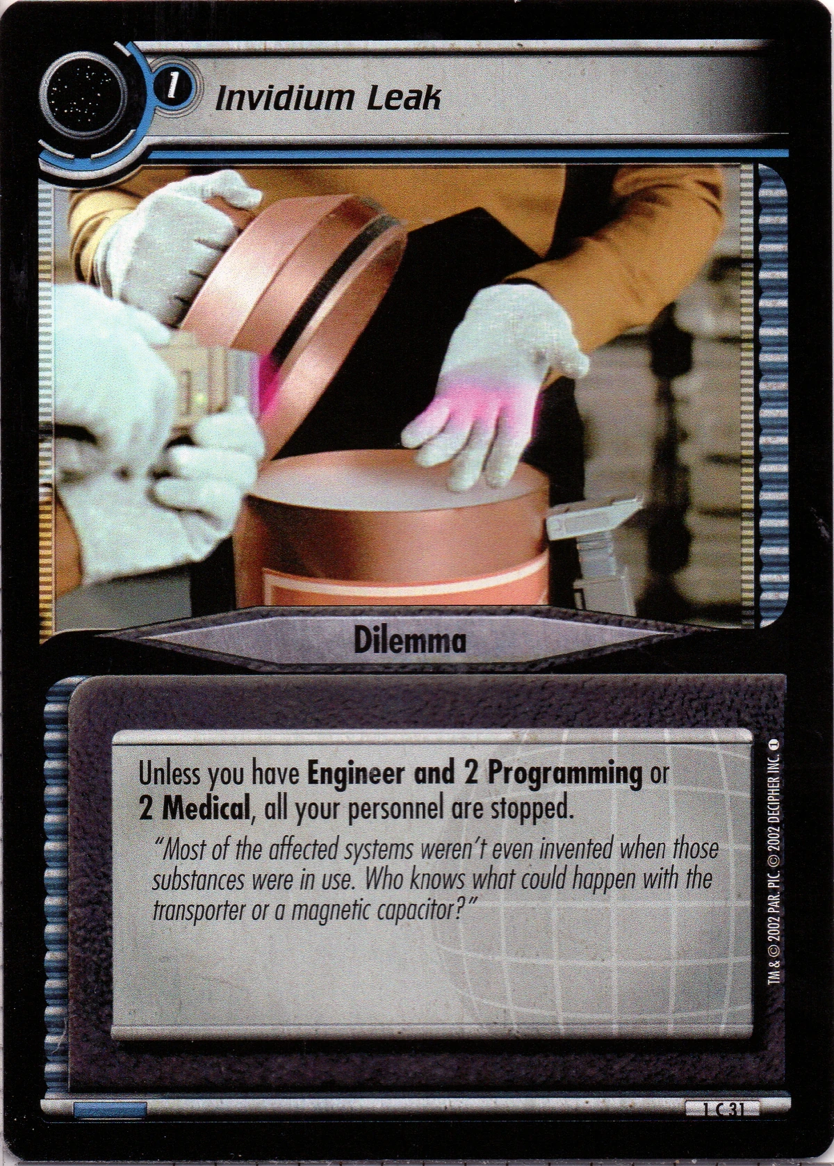 Invidium Leak (2E) | CardGuide Wiki | Fandom