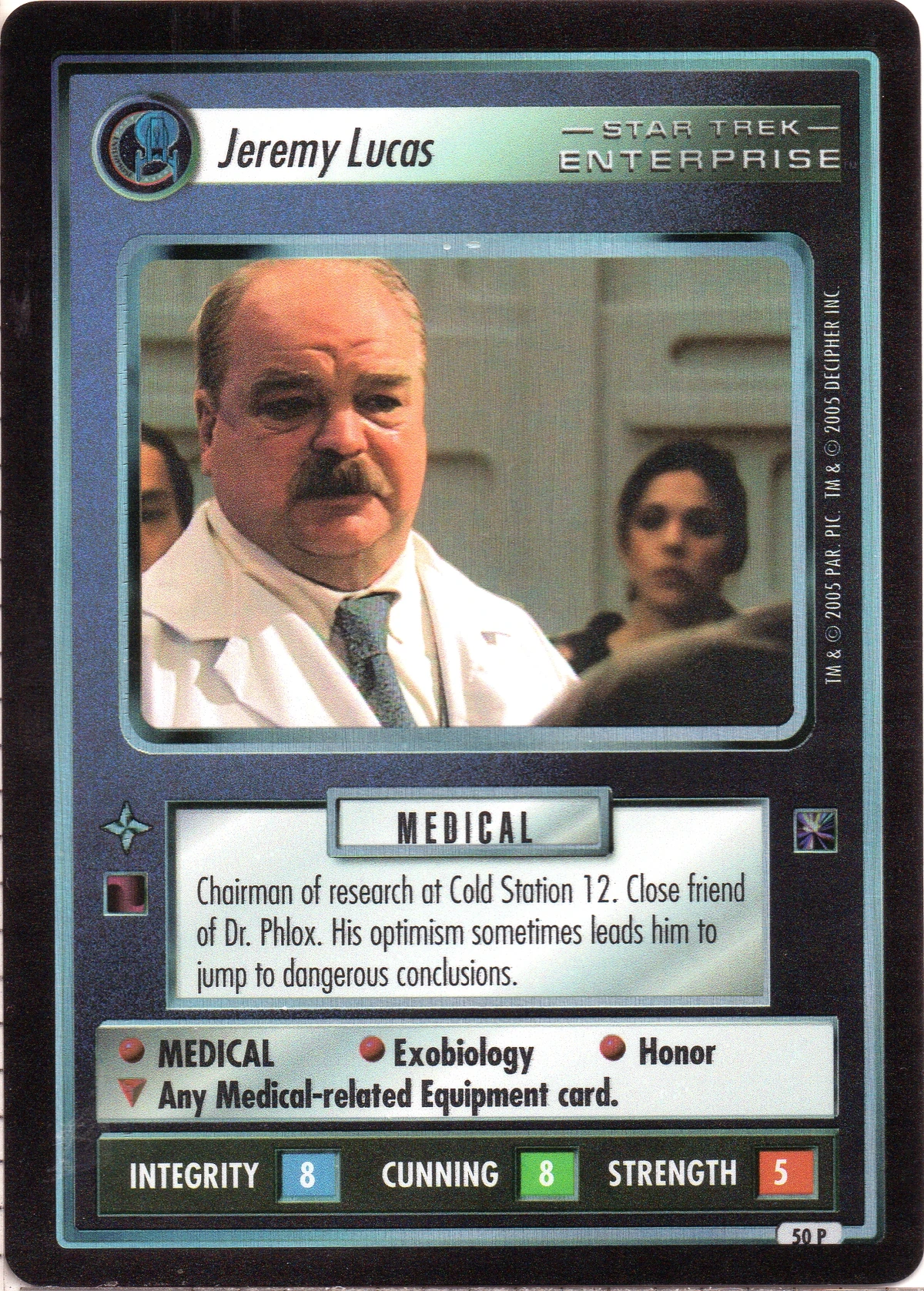 Jeremy Lucas (EC) | CardGuide Wiki | Fandom