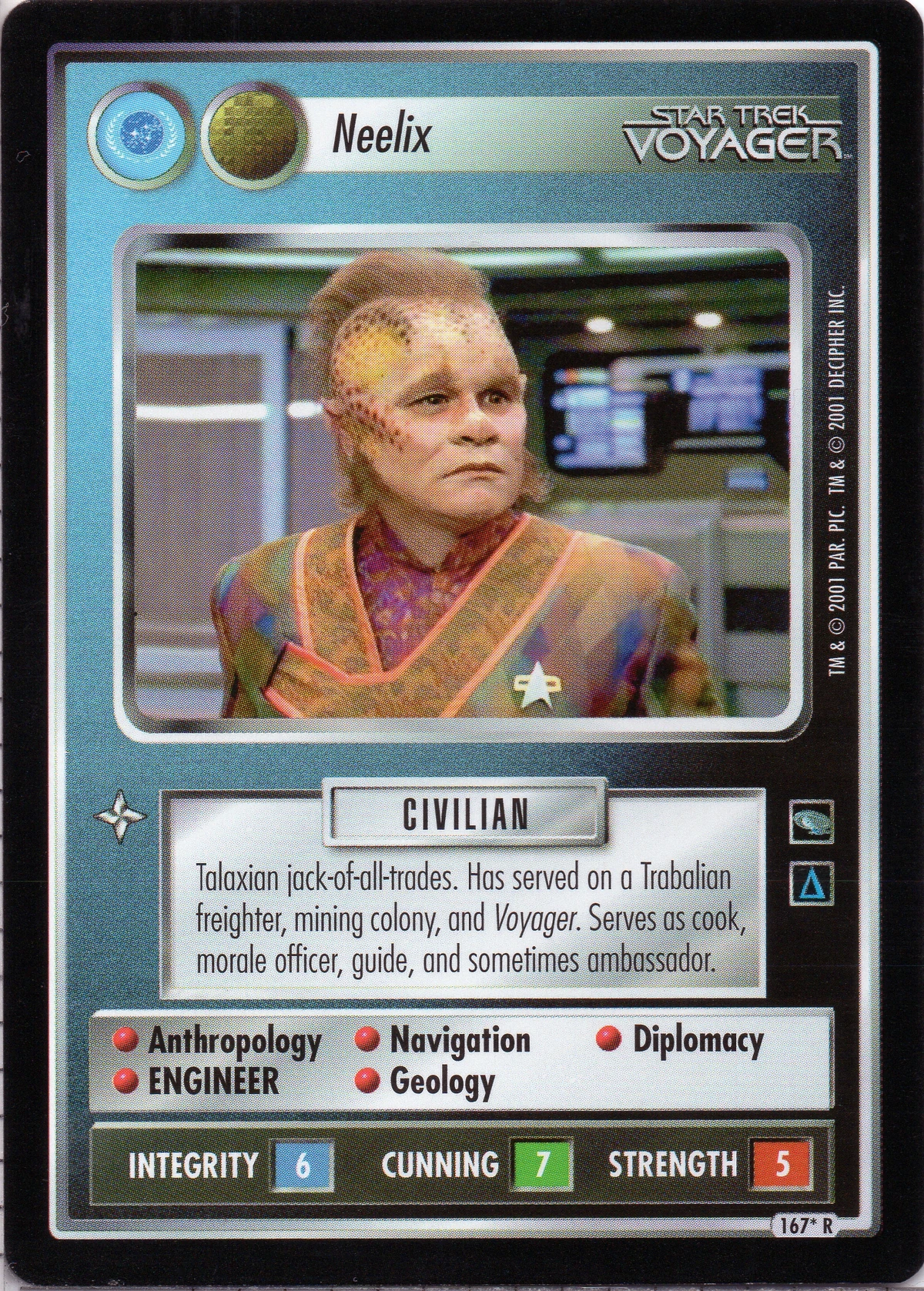 Neelix (VOY) (AI) | CardGuide Wiki | Fandom