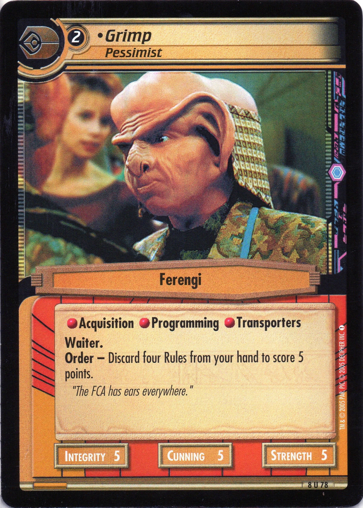 Grimp - Pessimist (TBG) | CardGuide Wiki | Fandom