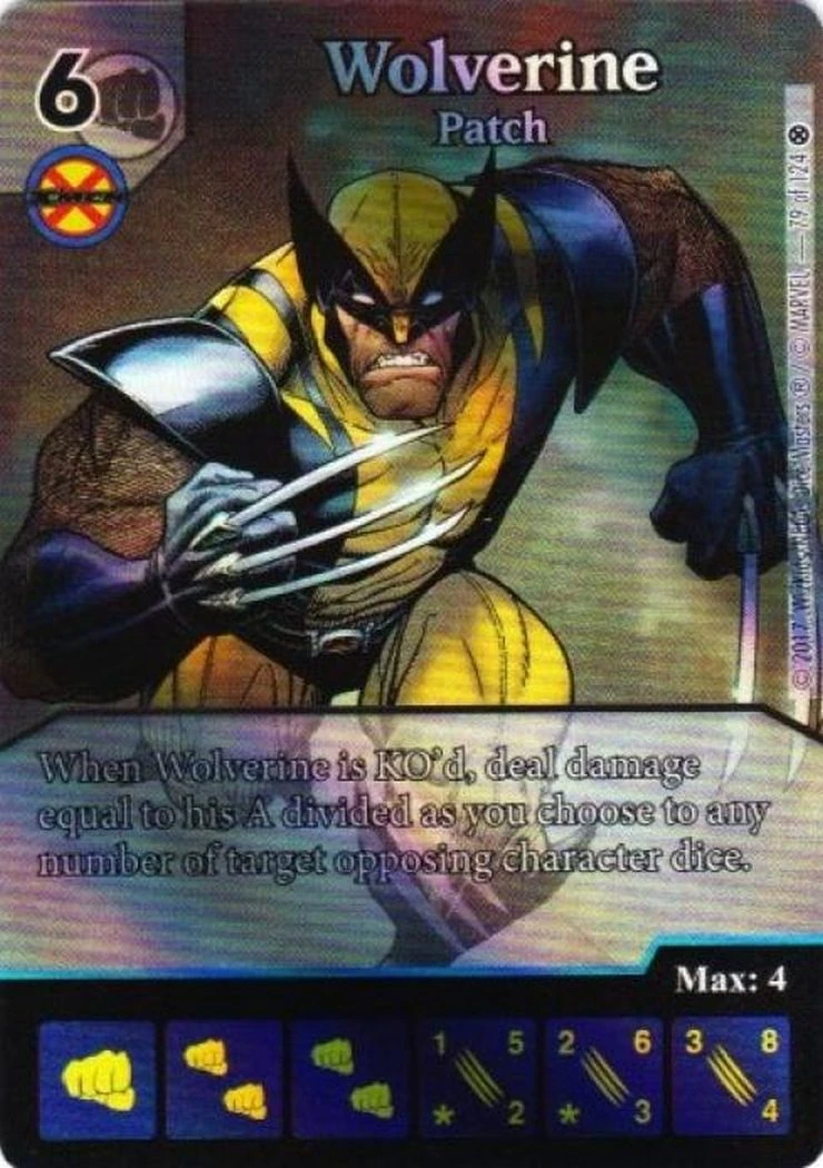 Wolverine - Patch (P) | CardGuide Wiki | Fandom