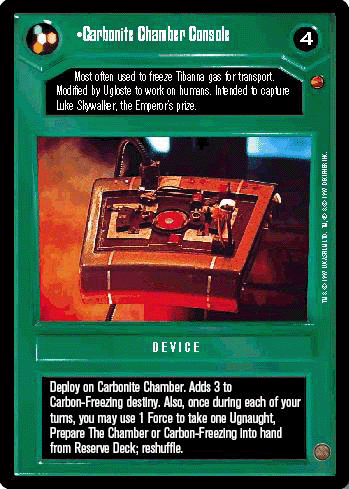 Carbonite Chamber Console | CardGuide Wiki | Fandom