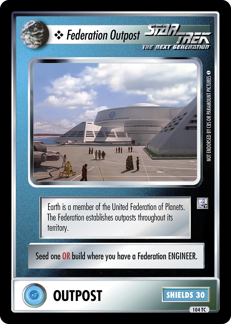 Federation Outpost (PT) | CardGuide Wiki | Fandom