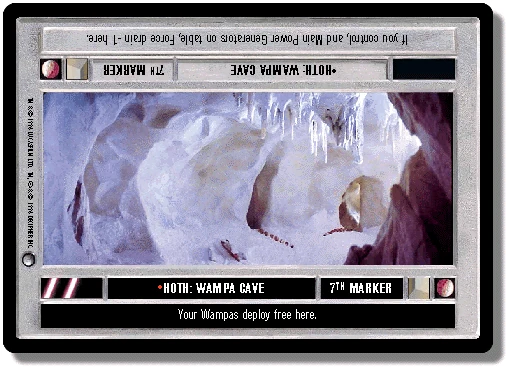 Hoth: Wampa Cave (7th Marker) (Hoth) | CardGuide Wiki | Fandom