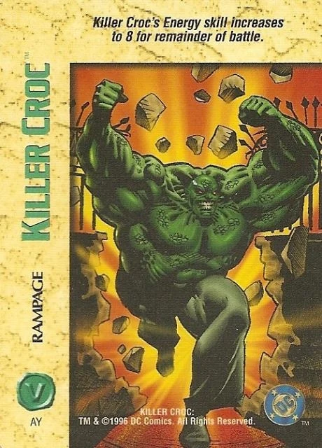 Killer Croc - Rampage (DCOP) | CardGuide Wiki | Fandom