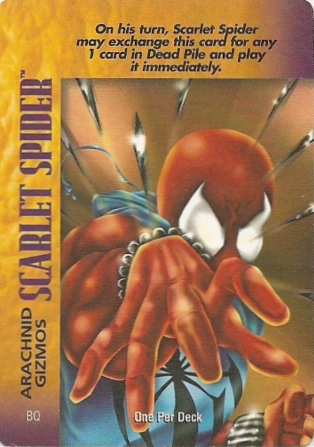 Scarlet Spider Arachnid Gizmos Psop Cardguide Wiki Fandom