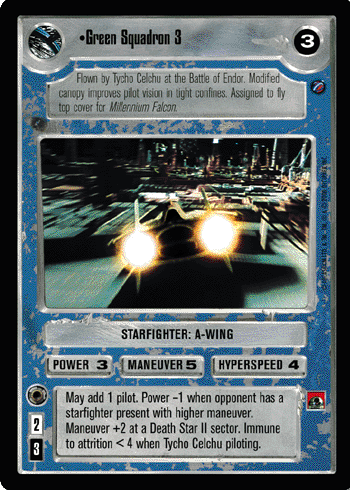 Green Squadron 3 | CardGuide Wiki | Fandom