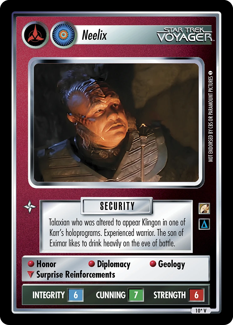 Neelix (AI) (DrPe) | CardGuide Wiki | Fandom