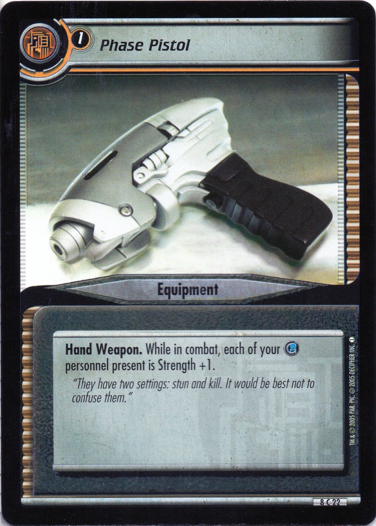 Phase Pistol (TBG) | CardGuide Wiki | Fandom