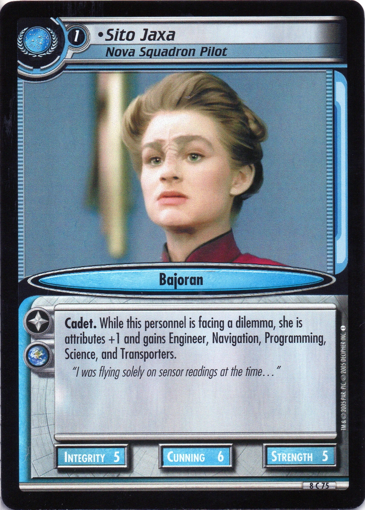 Sito Jaxa - Nova Squadron Pilot (TBG) | CardGuide Wiki | Fandom