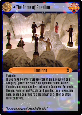 The Game of Rassilon (KTT) | CardGuide Wiki | Fandom