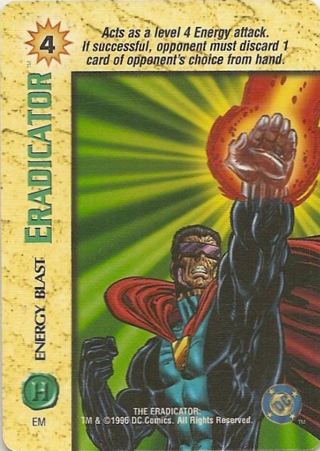 Eradicator Energy Blast Dcop Cardguide Wiki Fandom