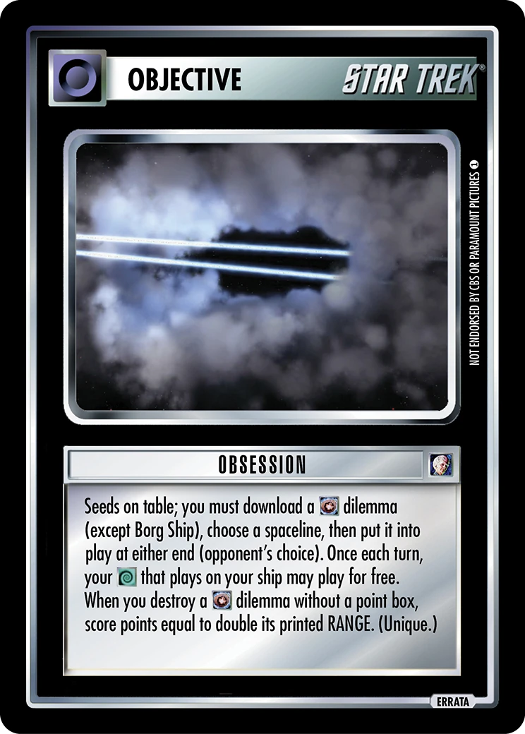 Obsession (Errata 2) (TC) | CardGuide Wiki | Fandom