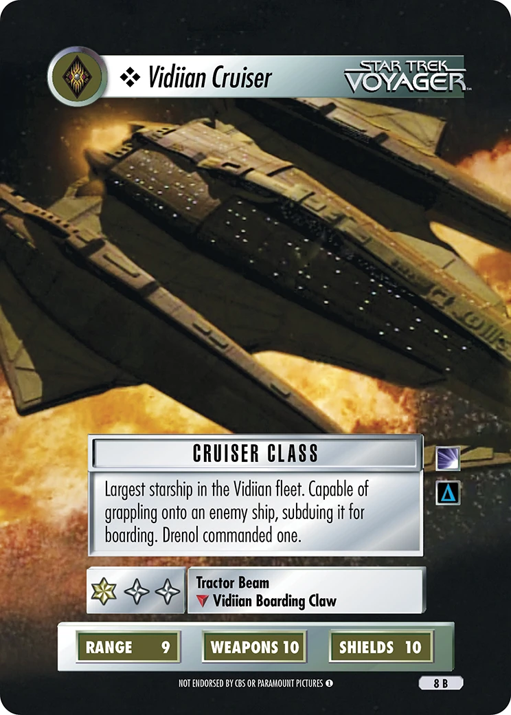 Vidiian Cruiser (BP) | CardGuide Wiki | Fandom