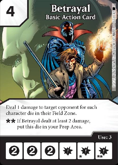 Betrayal - Basic Action Card (TASM) | CardGuide Wiki | Fandom