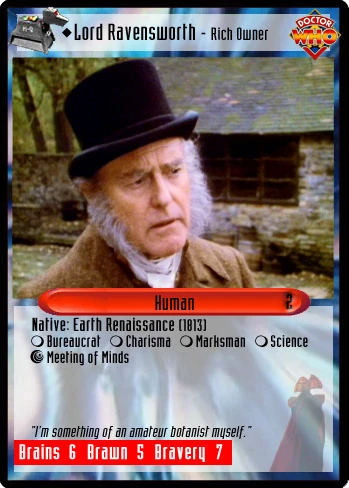 Lord Ravensworth - Rich Owner (LoT) | CardGuide Wiki | Fandom