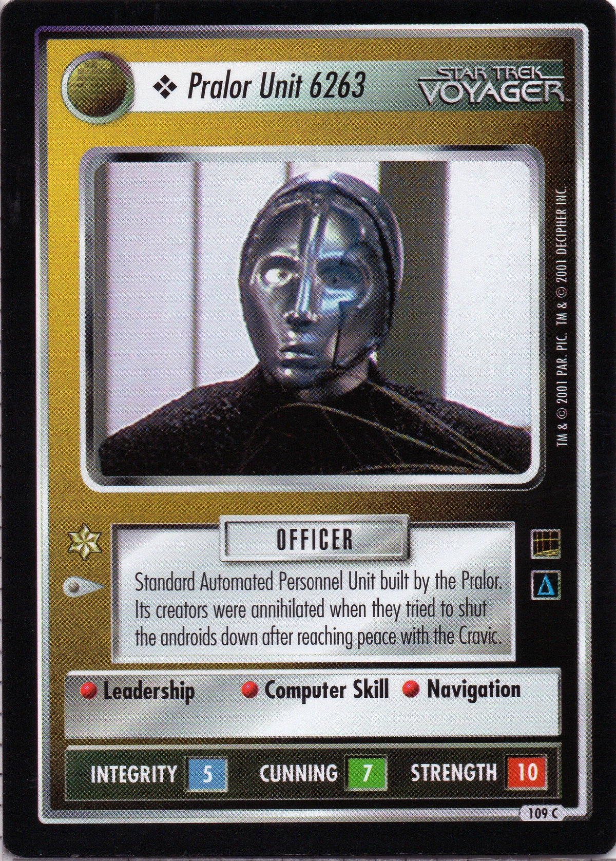 Pralor Unit 6263 (HA) | CardGuide Wiki | Fandom