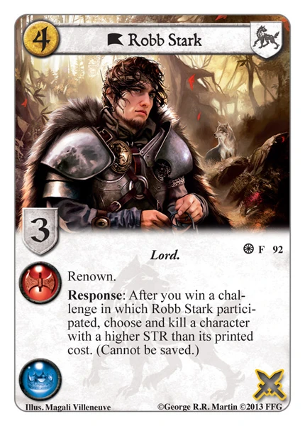Robb Stark (FF) | CardGuide Wiki | Fandom