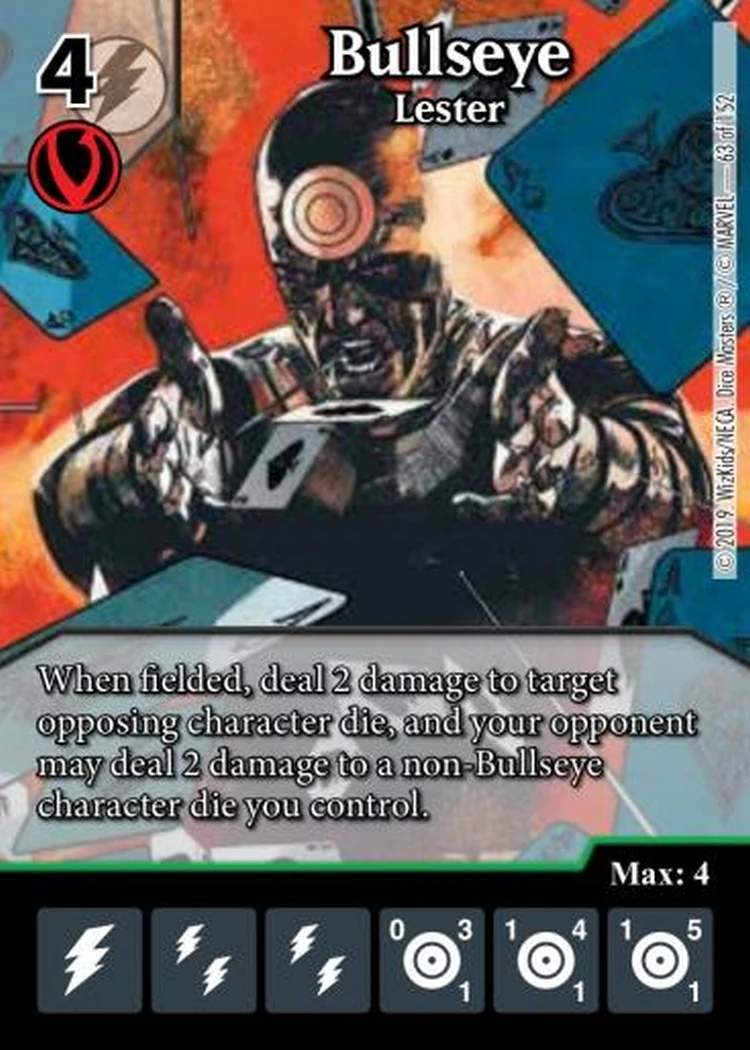 Bullseye - Lester (AIGDP) | CardGuide Wiki | Fandom