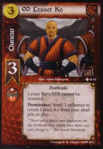 Lesser Ko (WiE) | CardGuide Wiki | Fandom