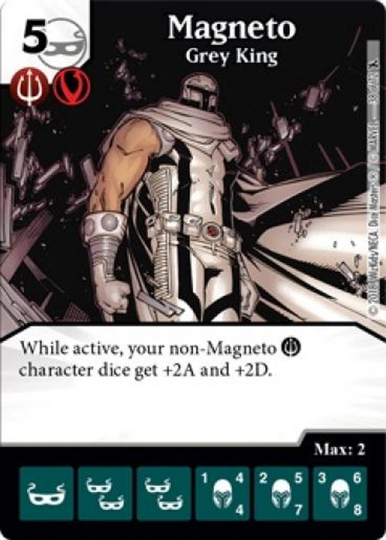 Magneto - Grey Kind (XMFCB) | CardGuide Wiki | Fandom