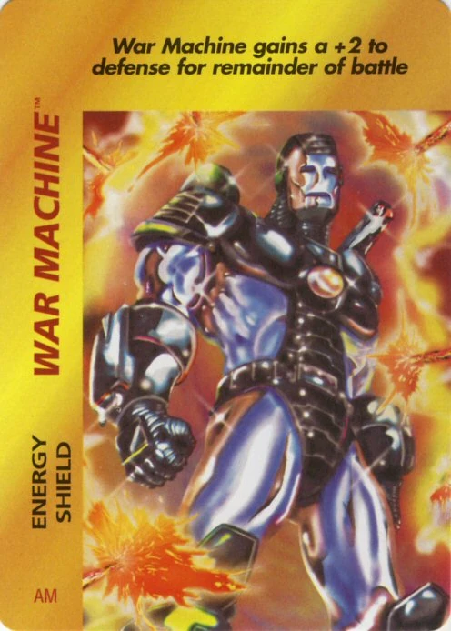 War Machine - Energy Shield (MVOP) | CardGuide Wiki | Fandom