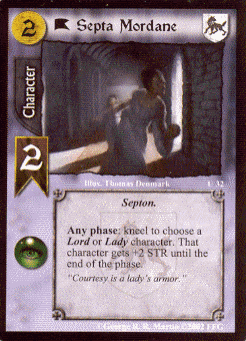 Septa Mordane (WE) | CardGuide Wiki | Fandom