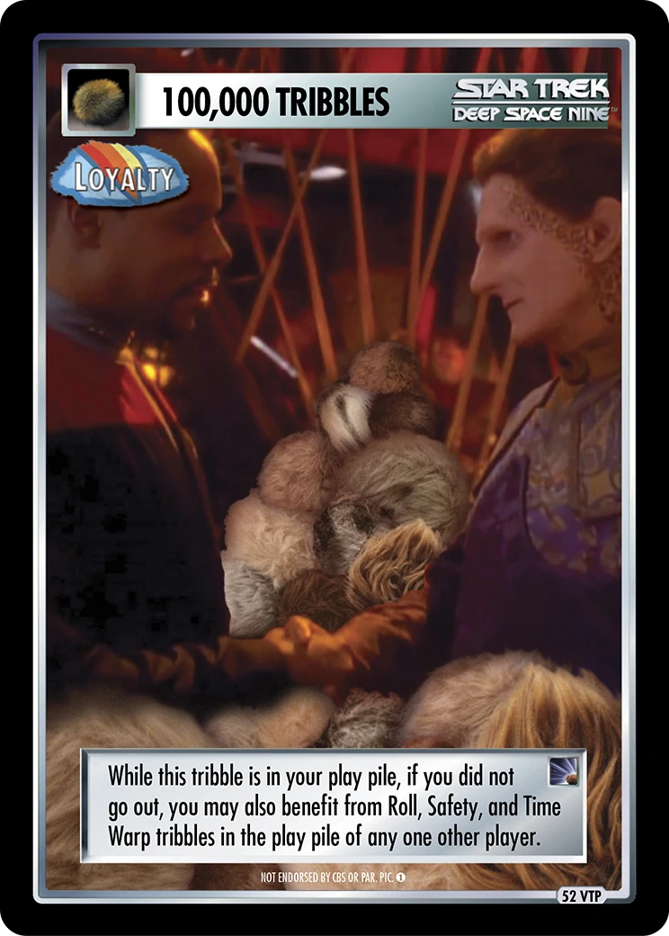 100,000 Tribbles - Loyalty (VP) | CardGuide Wiki | Fandom