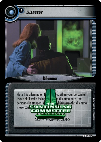 Disaster (VP TCC) | CardGuide Wiki | Fandom