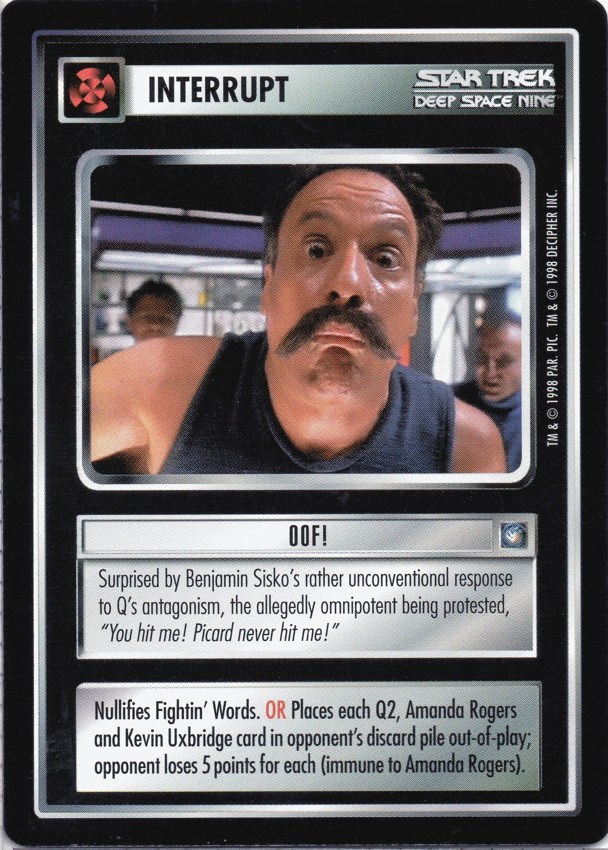 Oof! (DS9) | CardGuide Wiki | Fandom