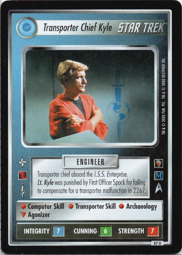 Transporter Chief Kyle (MM) | CardGuide Wiki | Fandom