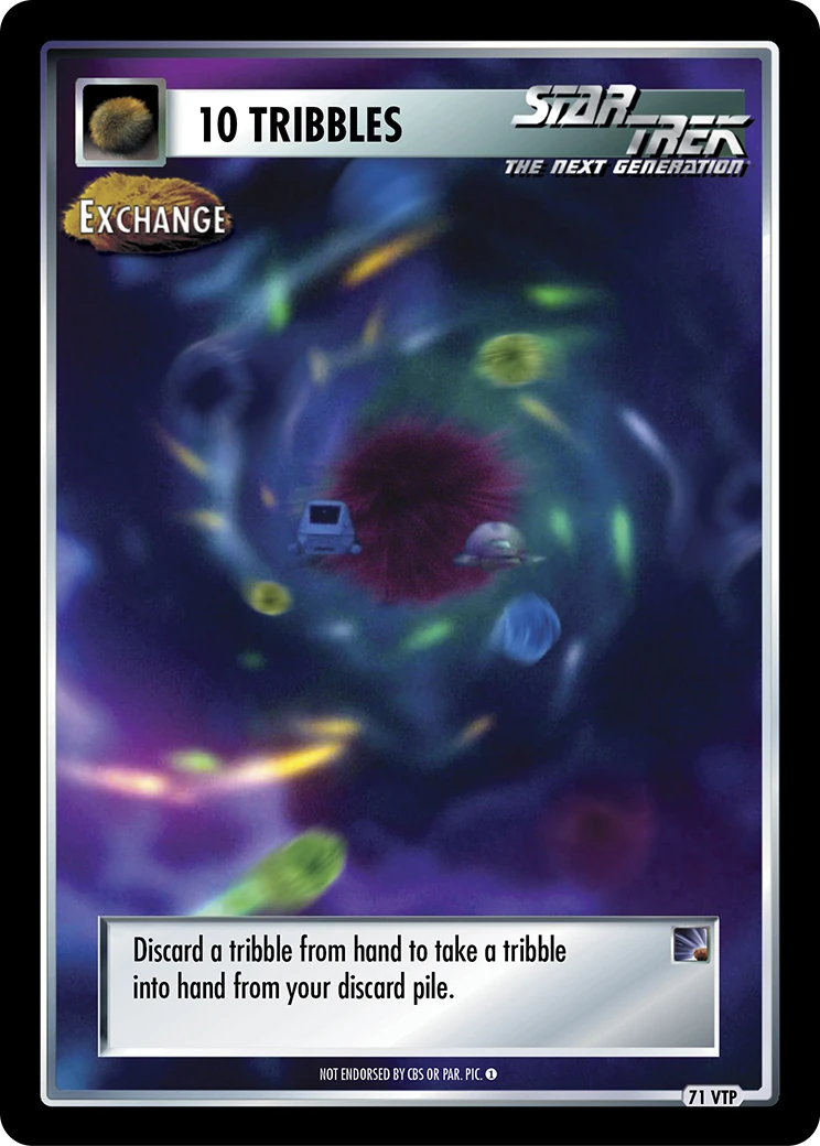10 Tribbles - Exchange (VP) | CardGuide Wiki | Fandom