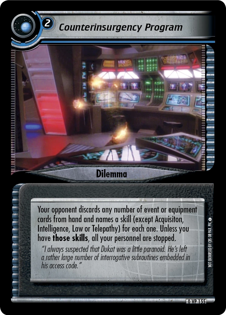 Counterinsurgency Program (VP) | CardGuide Wiki | Fandom